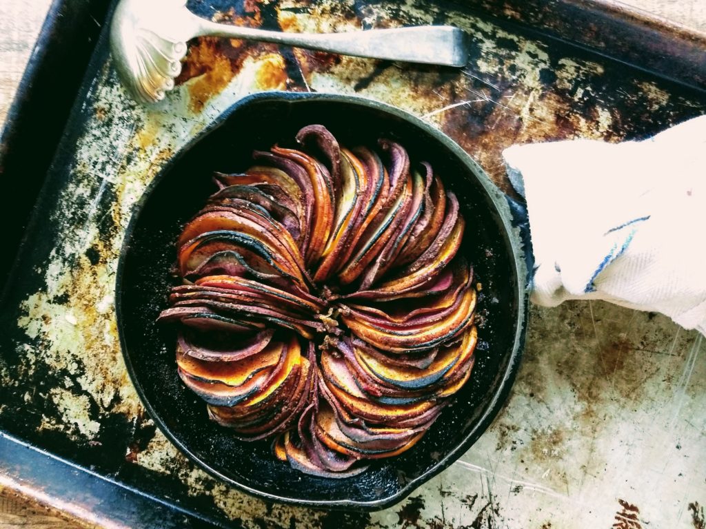 Fall Vegetable Tian (aka Vegetable Gratin) - happy eats healthy