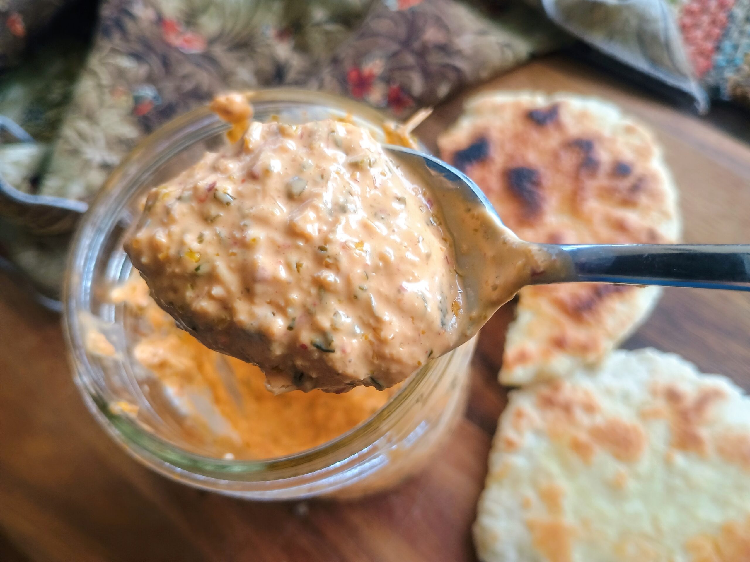 Kimchi Yogurt Smear Sauce {gf, veg} - happy eats healthy